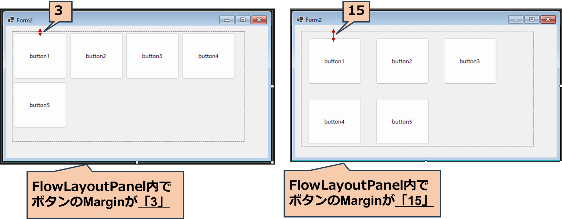 【C#/WinForms実践入門編(3)】コンテナコントロール・レイアウト関連プロパティを初心者向け解説 ～FlowLayoutPanel・Dockでレスポンシブデザイン～】｜C#/.NET ...
